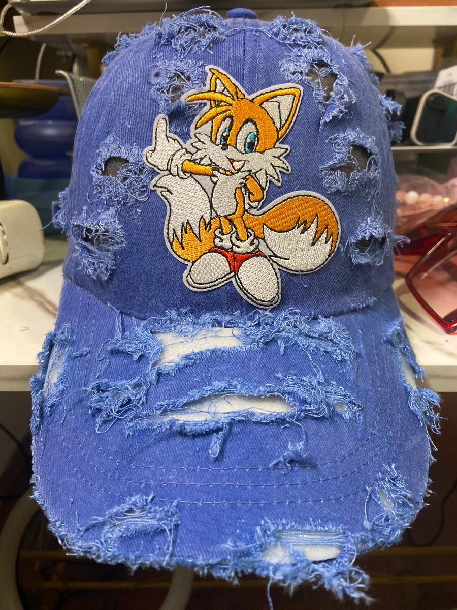 Distressed Dad Caps – Beaded X Britt